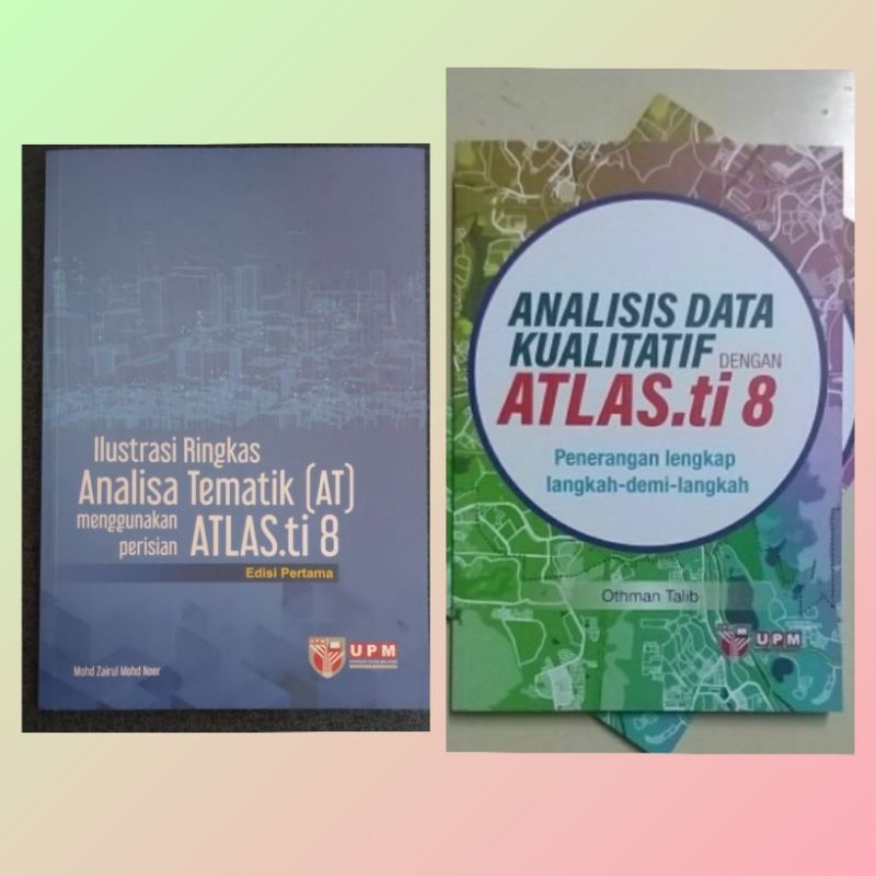 Atlas.ti 8 COMBO SET ( THEMATIC ANALYSIS + QUALITATIVE DATA ANALYSIS) | Shopee Philippines
