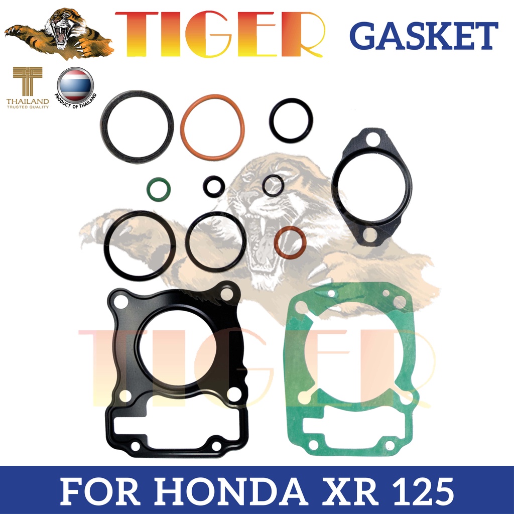 XR125 TIGER Top Gasket Set [Cylinder Head & Block Set] (100% Made in ...