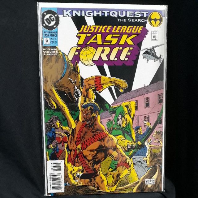 Justice League Task Force Knight Quest 6 DC Comic Book Printed ...