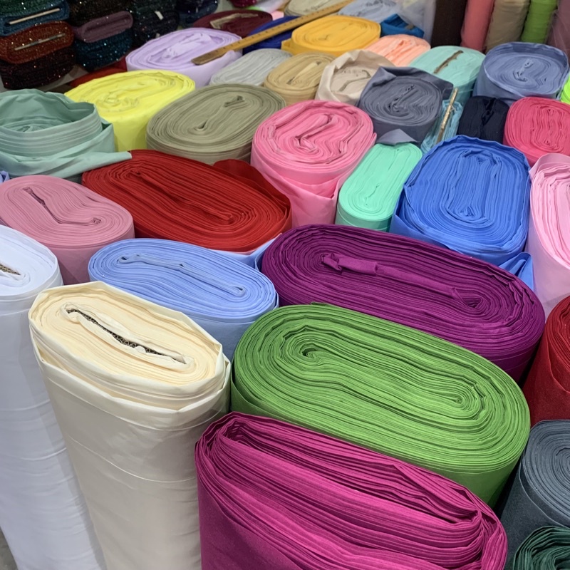 Pongee Geena Silk Tela Cloth 60” (Per Yard) Part1 | Shopee Philippines