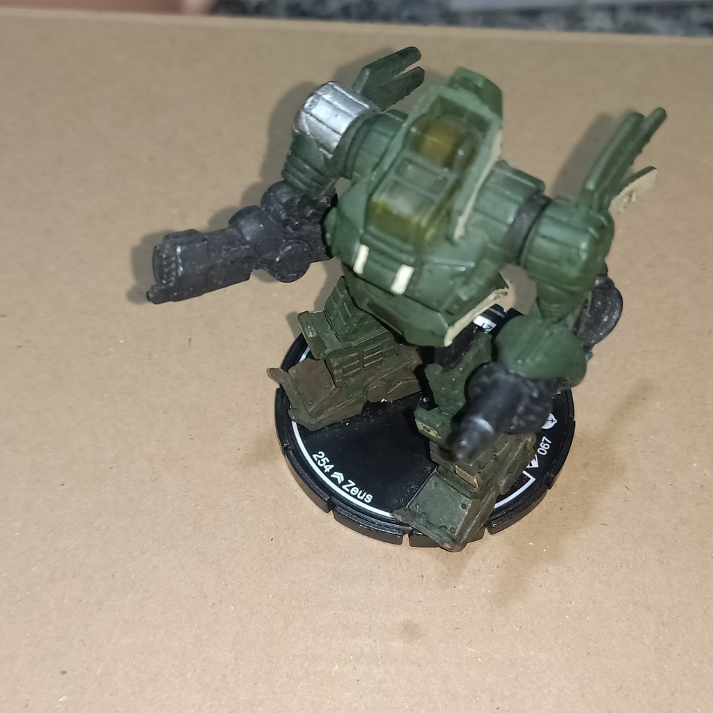 Mechwarrior Clix Wizkids figure - used mechs (figures only) mech ...