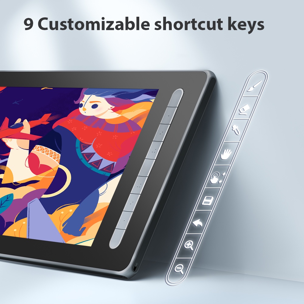 XPPen Artist 13 2nd Graphic Display Pen Display Drawing Monitor Support ...