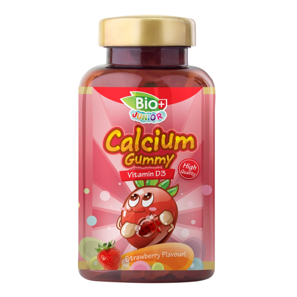 Bioplus Junior Calcium Gummy 80s Short Expiry 21/11/2021 | Shopee ...