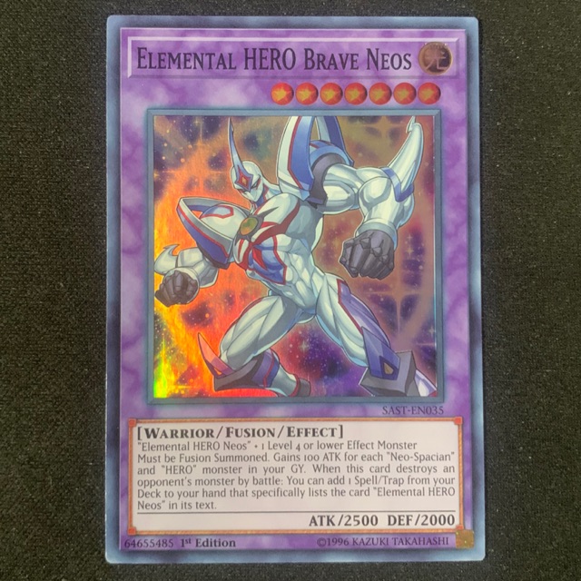 YuGiOh - Elemental HERO Brave Neos (TCG) | Shopee Philippines
