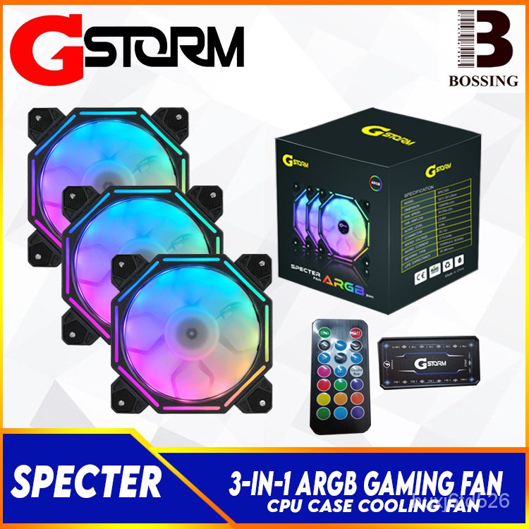 GSTORM SPECTER FAN ARGB 3IN1 | SINGLE FAN | SPECTER EXTRA FAN SFGu ...