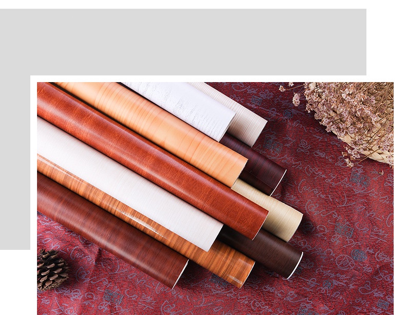 Desk sticker/vinyl waterproof and oil-proof/self adhesive wood grain ...