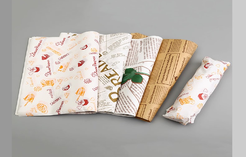 【100pc】Sandwich Wrapping Paper Kebab Wrapper Paper Burrito Wrapper ...