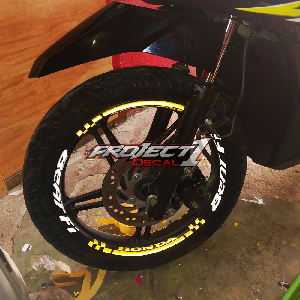 HONDA BEAT FI REFLECTORIZE MAGS STICKER ( SET ) | Shopee Philippines