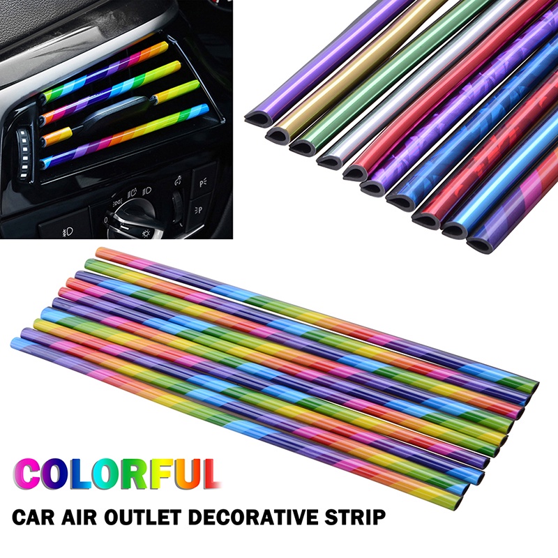 10Pieces 20cm car style air conditioning outlet ventilation grille ...