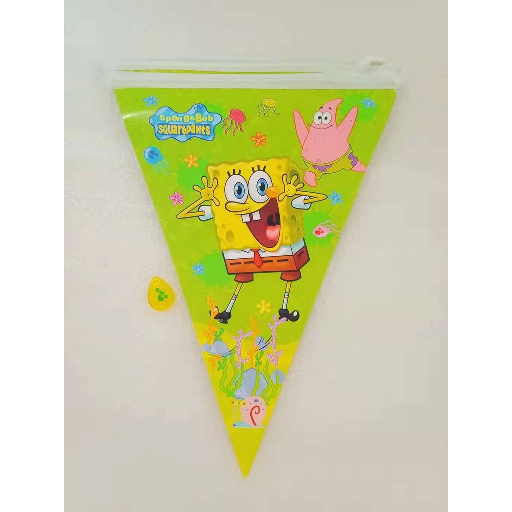 Spongebob theme birthday party decorations Double-sided cartoon ...