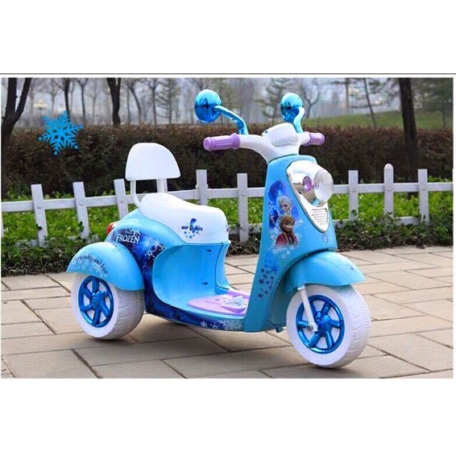 Frozen Motorcycle Rechargeable Ride On Scooter Ride On Motorcycle Car ...
