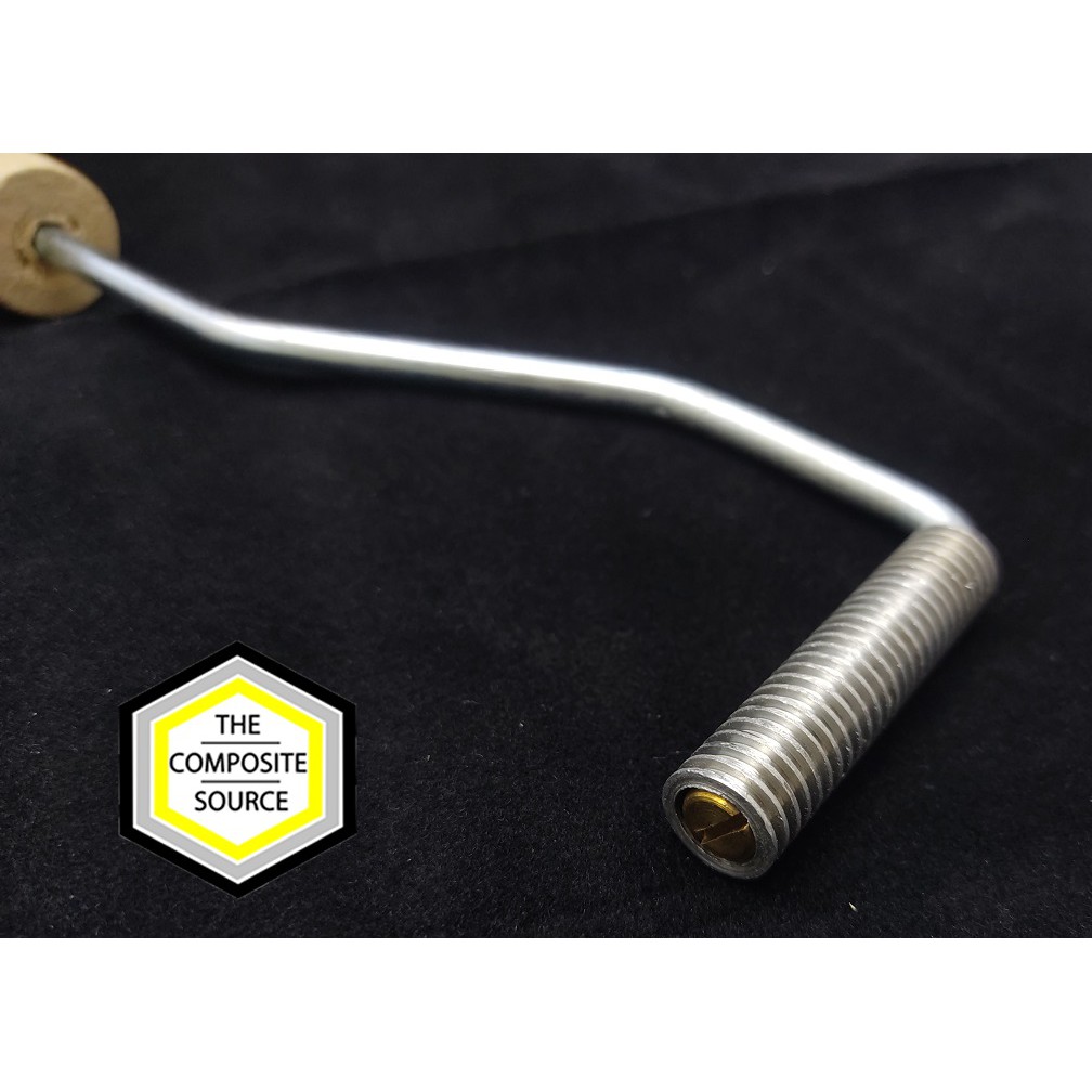 2 Inch 50mm Aluminum Composite Fiberglass Laminating Fin Roller Tool ...