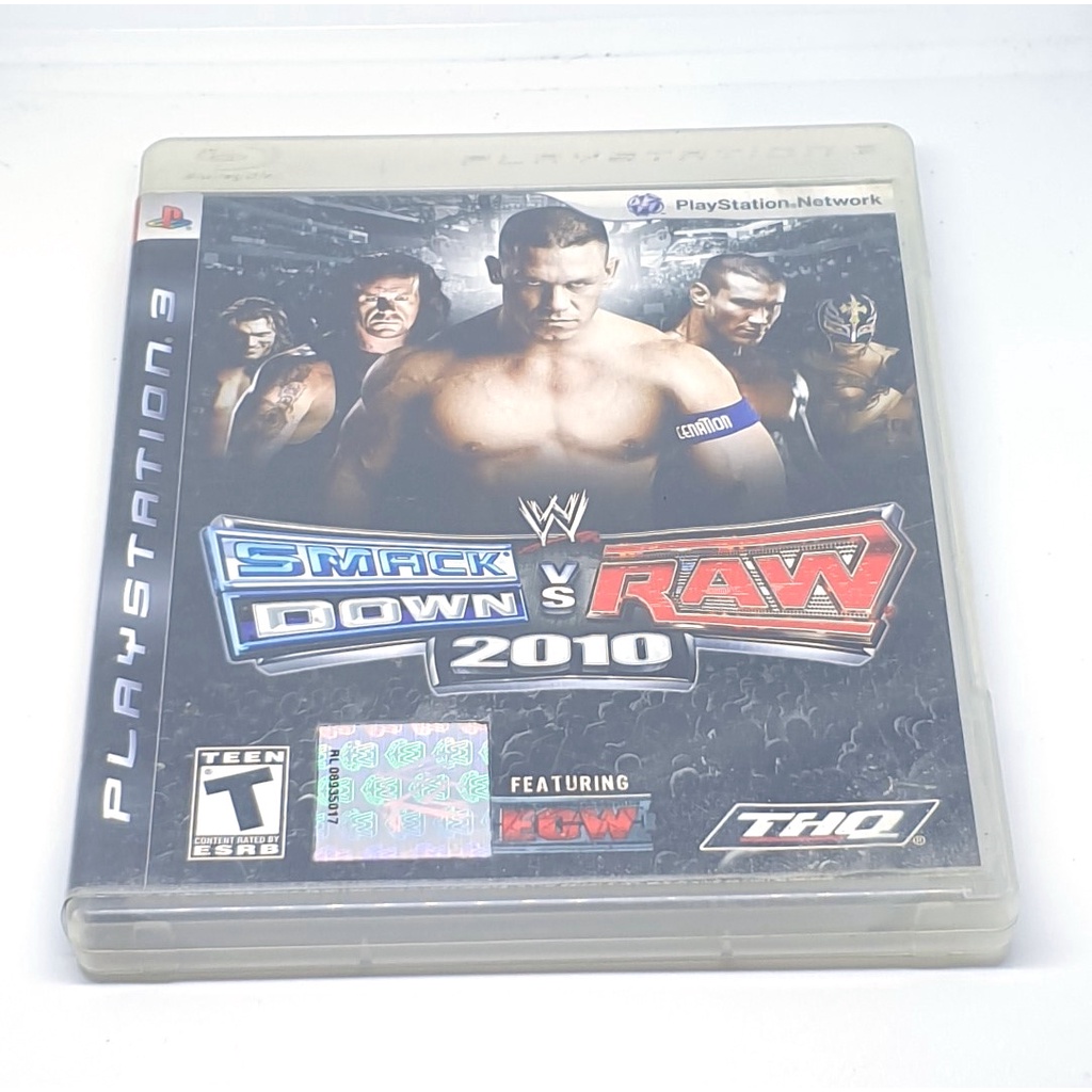 WWE Smackdown Vs. RAW 2010 ps3 game R1 | Shopee Philippines