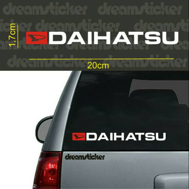 Daihatsu Car Sticker | Shopee Philippines