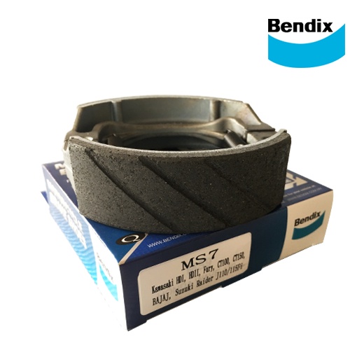 Bendix Motorcycle Brake Shoe Rear For Kawasaki Hd-1, Fury, Aura 110 ...