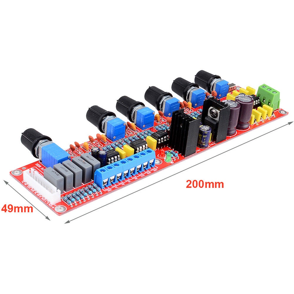 DIYMORE C 0-15V Ne5532 Hifi 5.1 Sound Board Preamplifier Volume Control ...