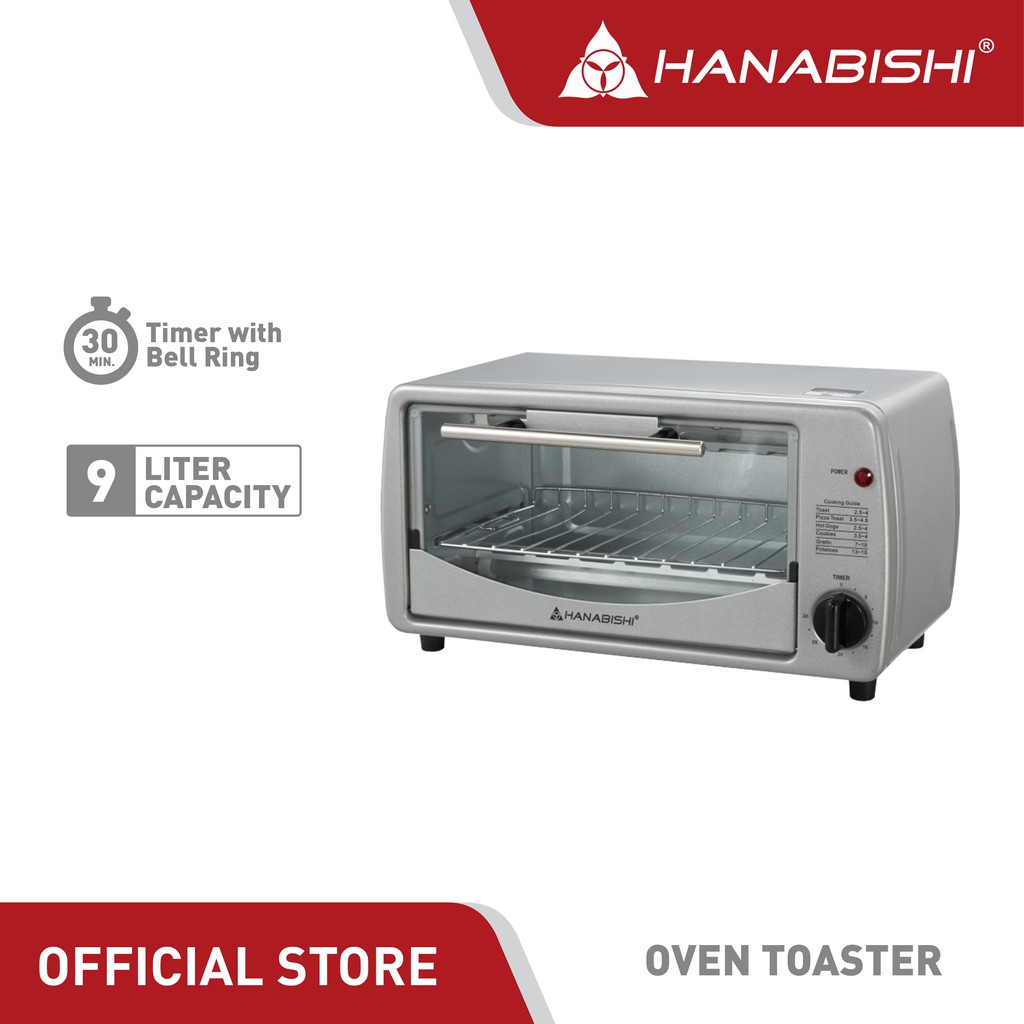 Hanabishi Oven Toaster 9L HO80SVR | Shopee Philippines