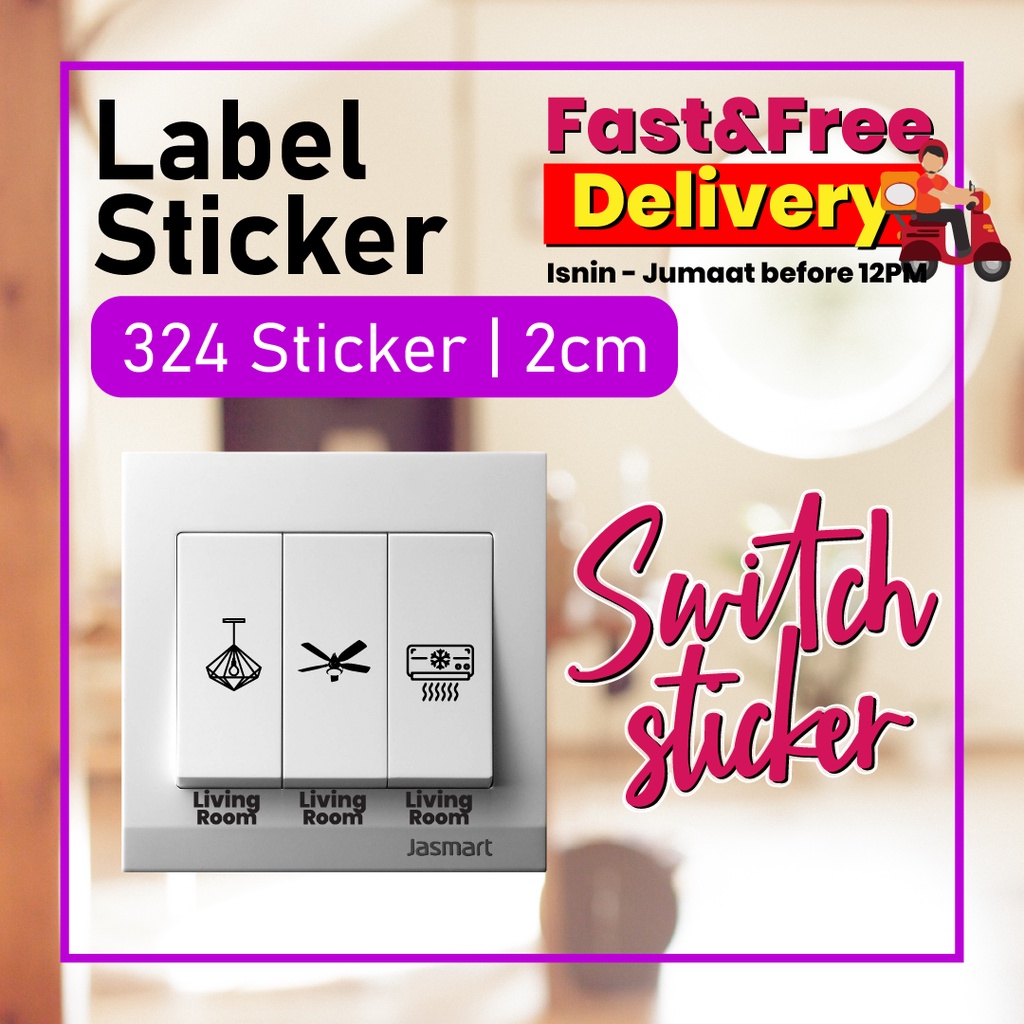 !! Sticker Switch Label / Pelekat Suiz Cute ( account lama kena delete ...