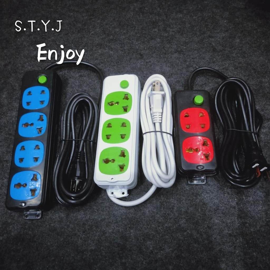 Socket-Outlets And Lucky Light Extension Cords 3.5m Wire | Shopee ...