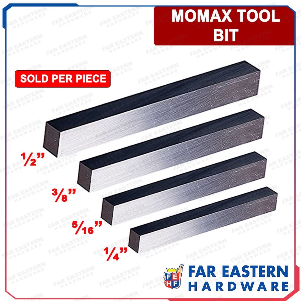 MOMAX Tool Bit 1/4" | 5/16" | 3/8" | 1/2" High Speed Steel HSS Mo-Max ...