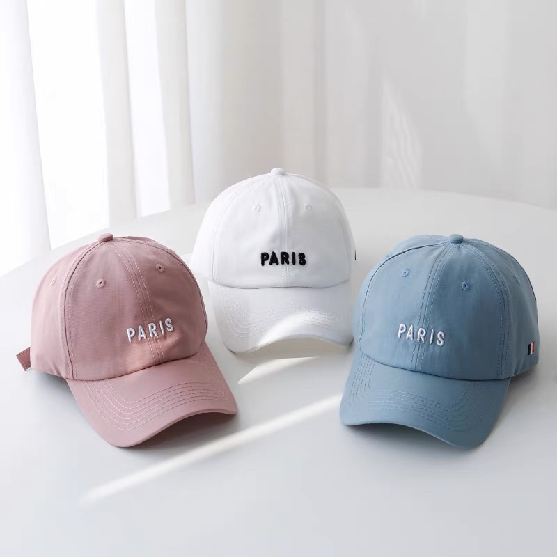 RAINBOWCO Paris Baseball Cap Unisex Cap For Men And Women | Shopee ...