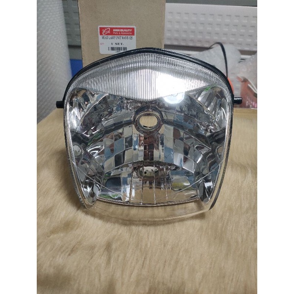 Headlight "Wave 125 S, 1st Gen, Bilogan, Bilugan" Made in Thailand ...