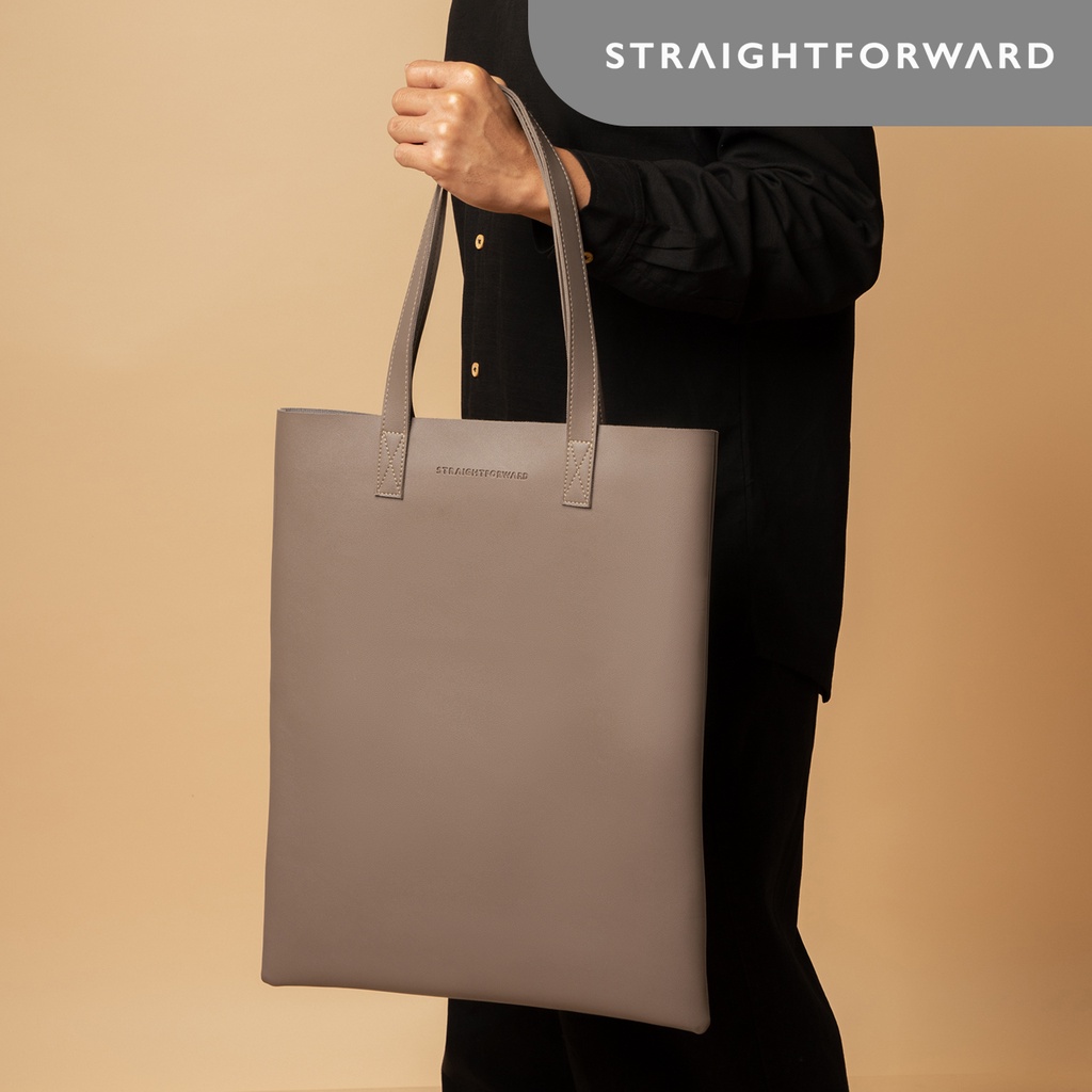 Straightforward DVL Portrait Tote Bag (with Magnetic Snap) | Shopee ...