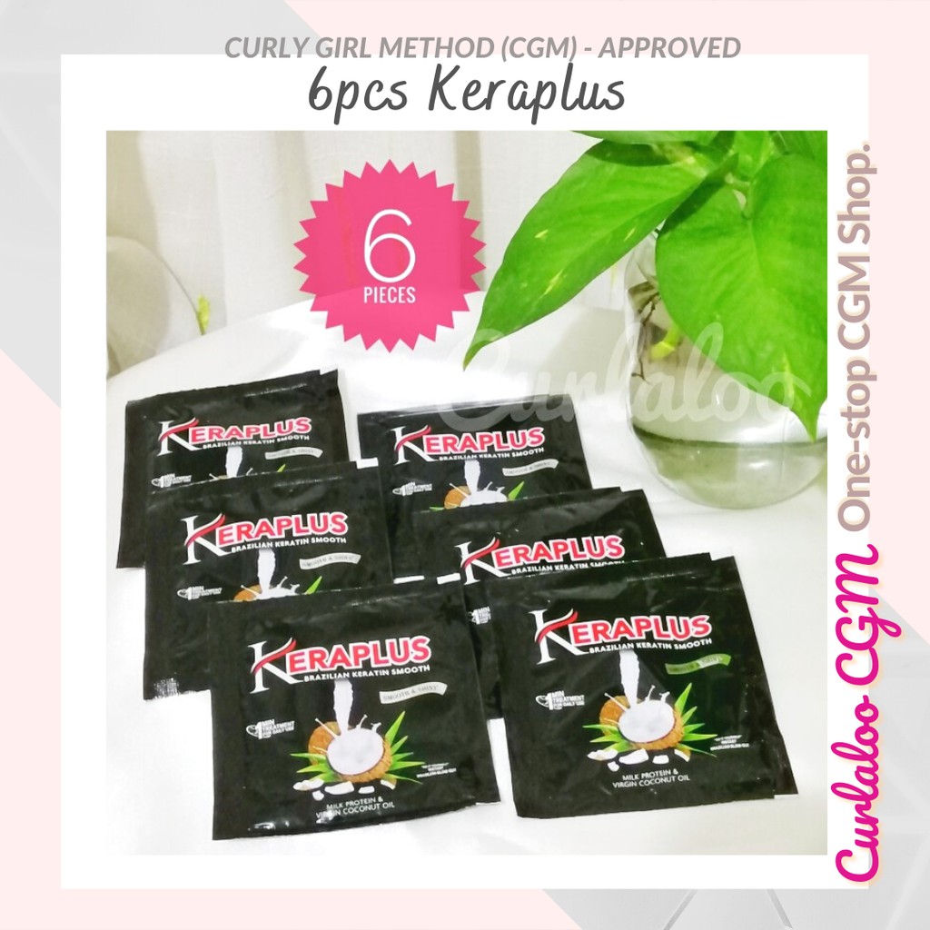 Curlaloo CGM Shop - 6pcs Keraplus (Deep Conditioner) | Shopee Philippines