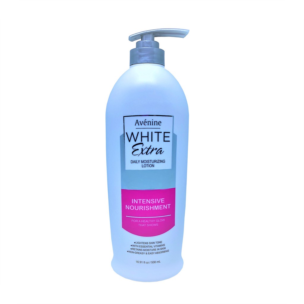 AVENINE Extra White Intensive Nourishment 500ml | Shopee Philippines