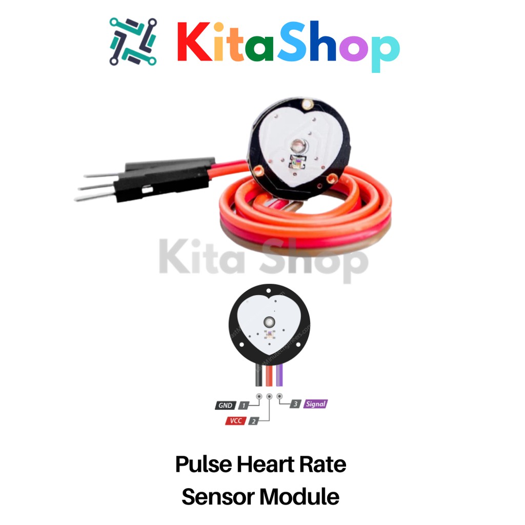 Pulse Heart Rate Sensor Module | Shopee Philippines