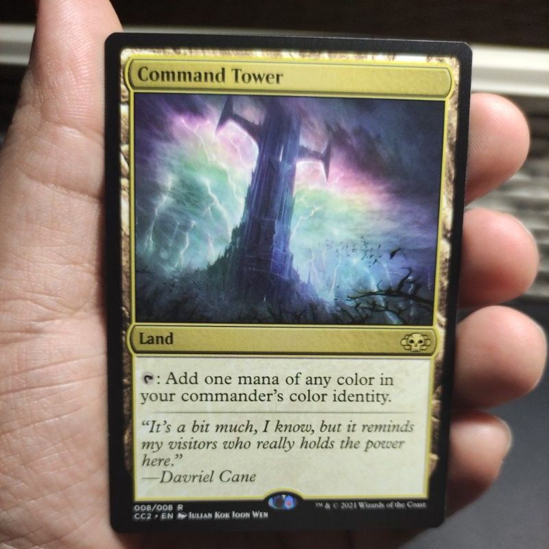 MTG Commander Collection Black: Command tower mint | Shopee Philippines