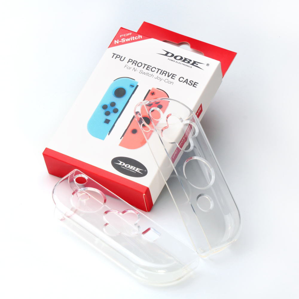 for Joy-Con Clear Crystal TPU Protective Case Cover Skin for Nintend ...