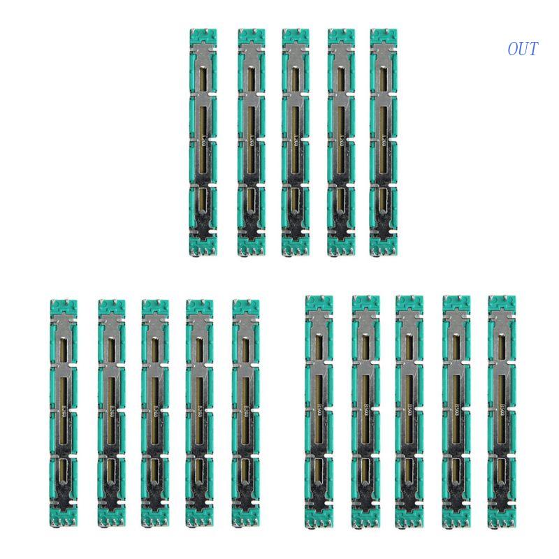 OUT 5PCS 75mm Resistor B103 10K Ohm Potentiometer 10K B10K SC6080GH ...