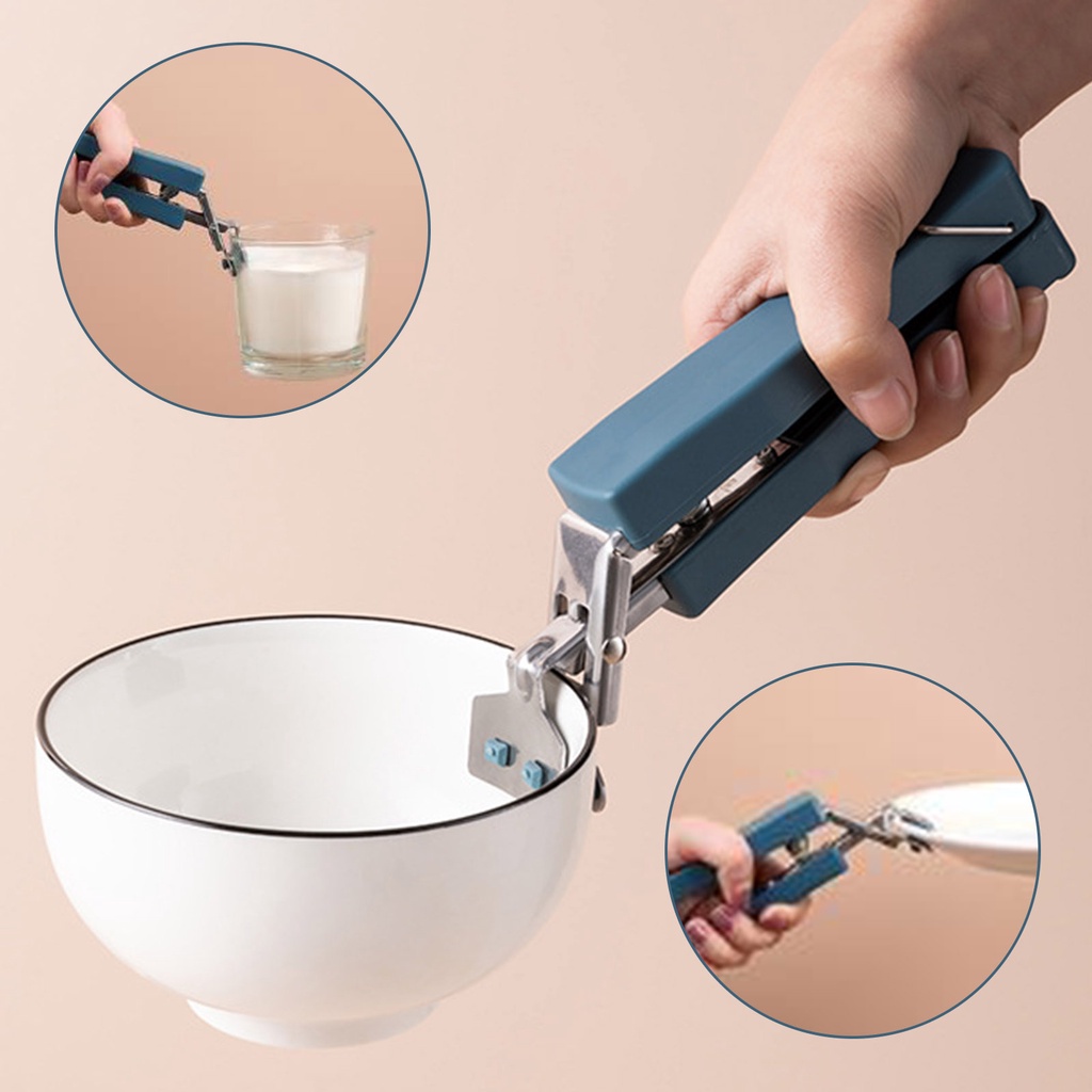 Bowl Spoon Utensil Holder Dish Clamp Pot Pan Gripper Clip Hot Plate ...