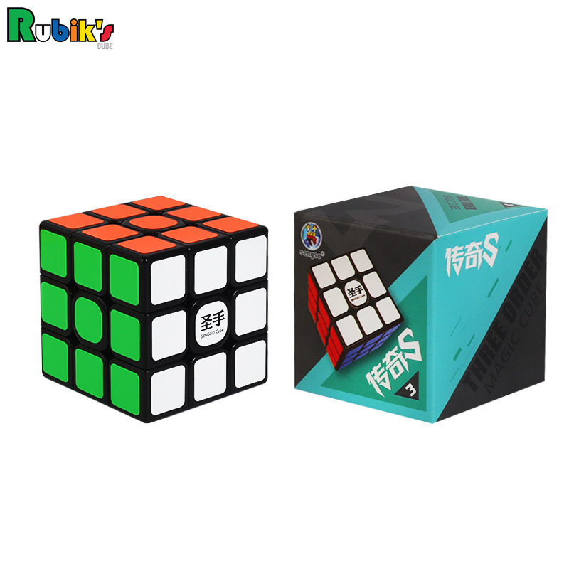 SENGSO Legend S 3x3 Black Rubik Cube Puzzle Game Rubiks Cube Match ...