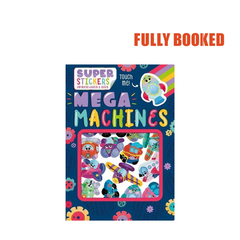 Mega Machines: Super Stickers (Board Book) | Shopee Philippines