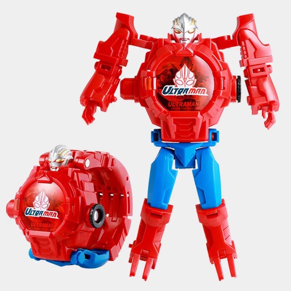 Spider Man Projection Watches Deformable Superheros Electronic Watch ...