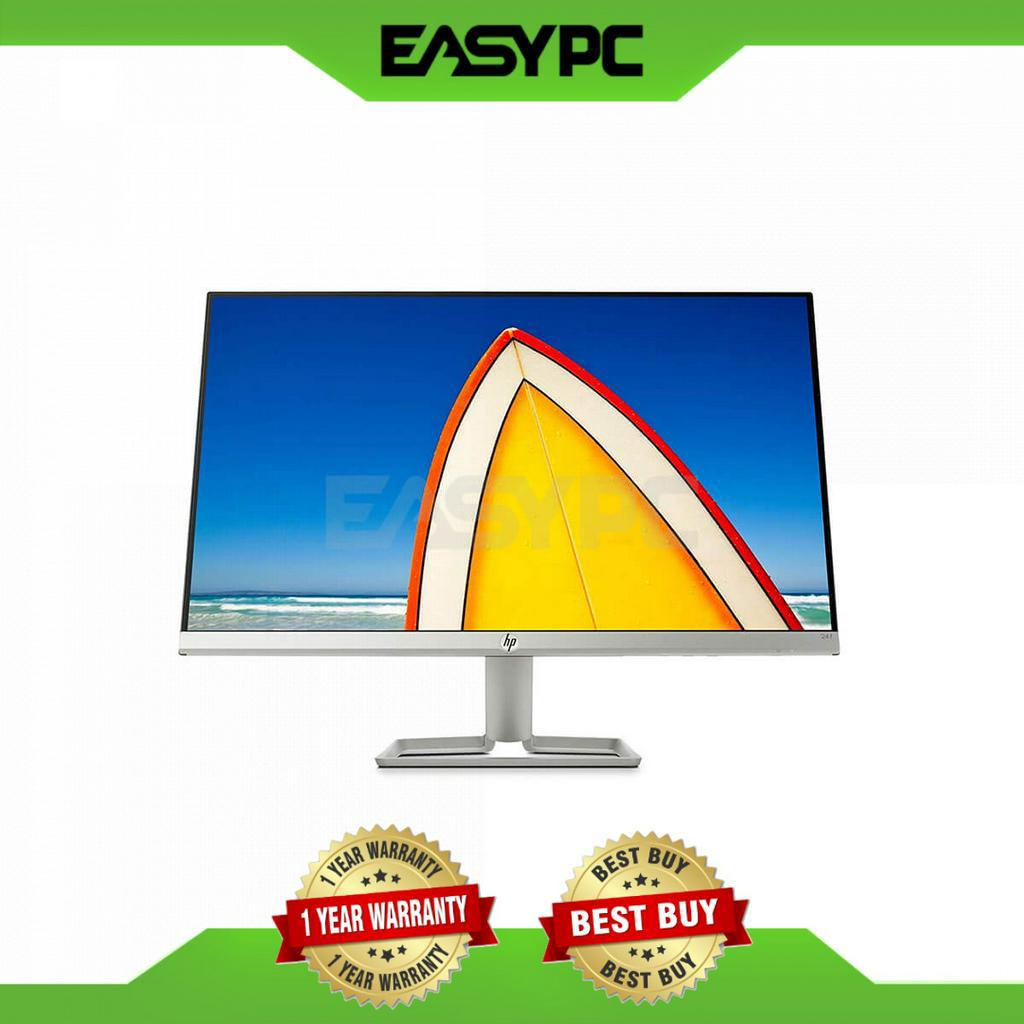 HP 3AL28AA-24F 24" 75Hz IPS with LED backlight Matte Silver Monitor ...