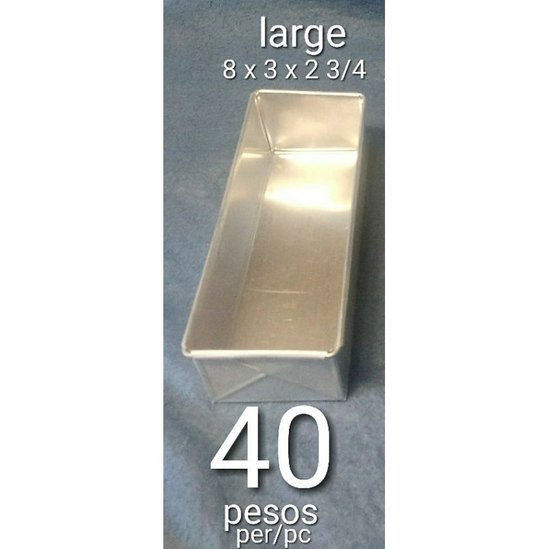 Loaf pan / loaf bread pan / loaf tray / bread cake molder small medium ...