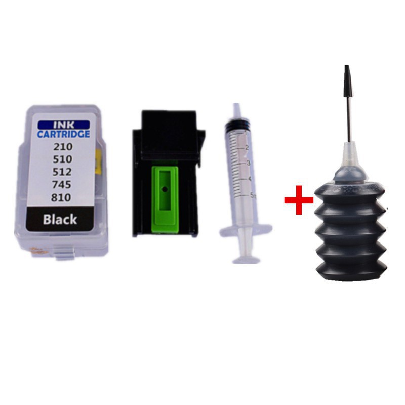 Refillable Smart Cartridge for Canon PG47/PG810/PG745/PG745S & CL57 ...