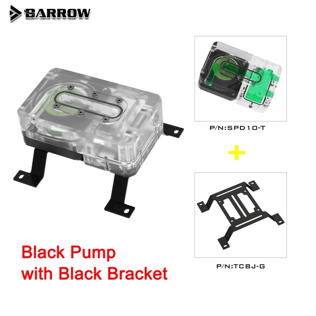 Barrow DC12V 10W PWM Water Cooler Integrated Pump Water Tank for ITX ...