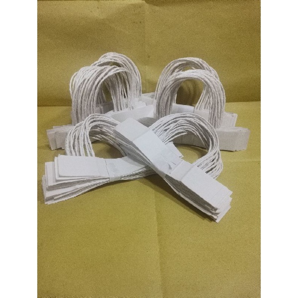 Twine Handle / Paper Twine for Paper Bag (50pairs) 100pieces | Shopee ...