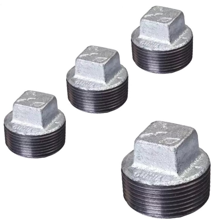 GI Fittings Galvanized Plug 1/2”, 3/4 , 1” | Shopee Philippines