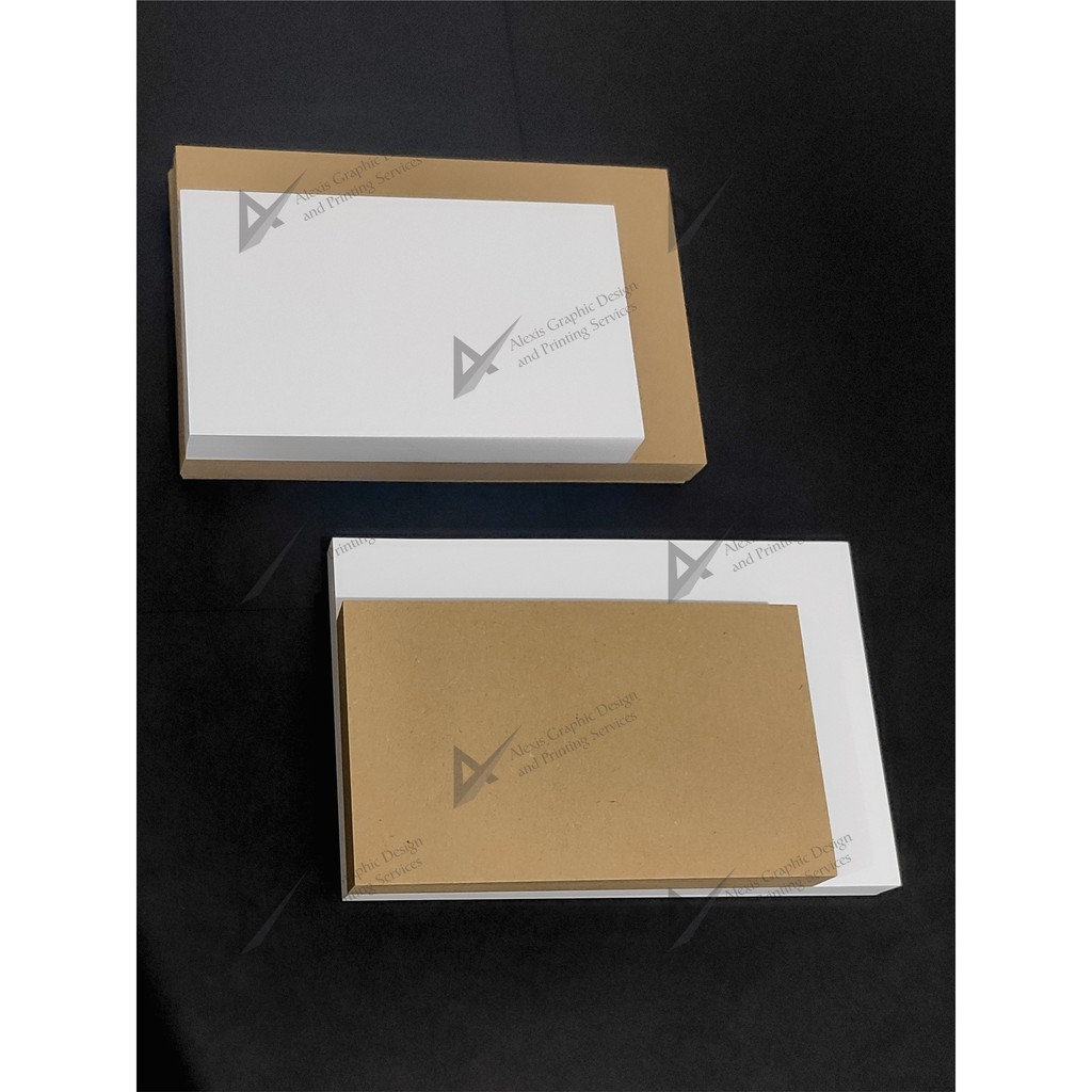 Plain Index Card / Flash Card / Printable Blank Card 50pcs per pack ...