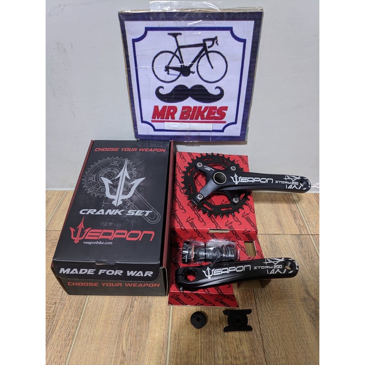 WEAPON STORM CRANK SET FOR MTB | Shopee Philippines