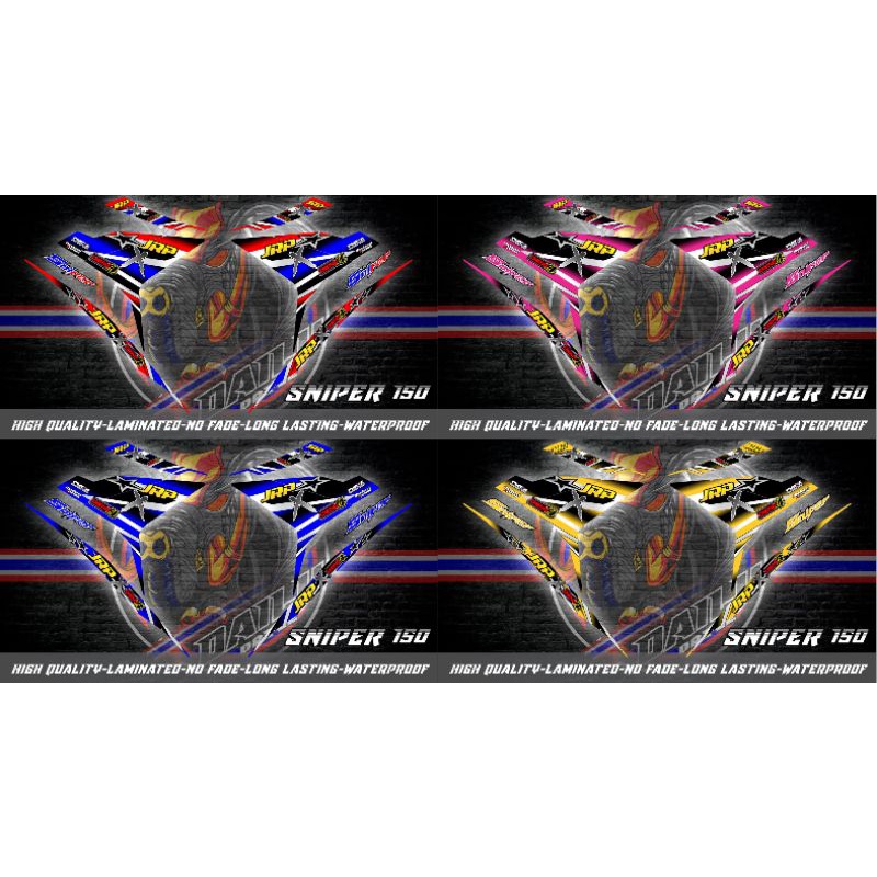 Yamaha SNIPER 150 Decal Sticker (JRP X DAENG) | Shopee Philippines
