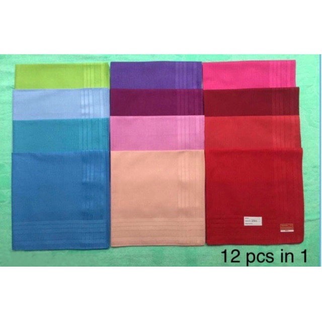 Soft and Durable 100% Cotton Handkerchiefs for Men and Women – 6pcs ...