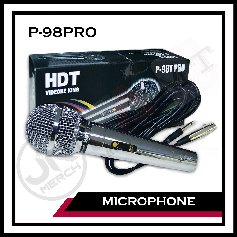 HDT P-98PRO Microphone with Cord Set | Shopee Philippines