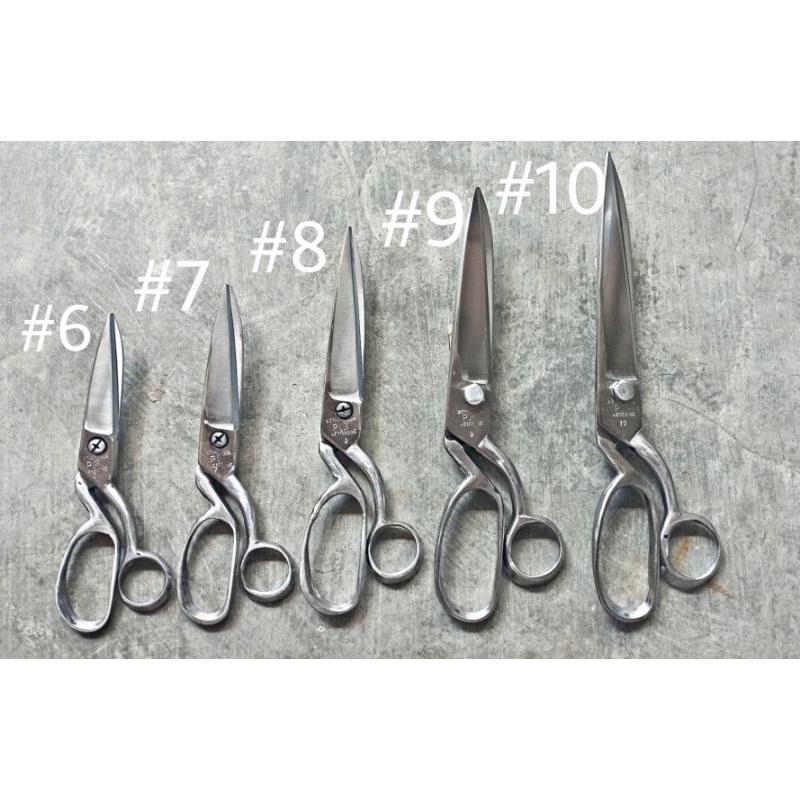 TAILORING SCISSOR Original Bicol Made Heavy Duty Pure Asero All sizes ...
