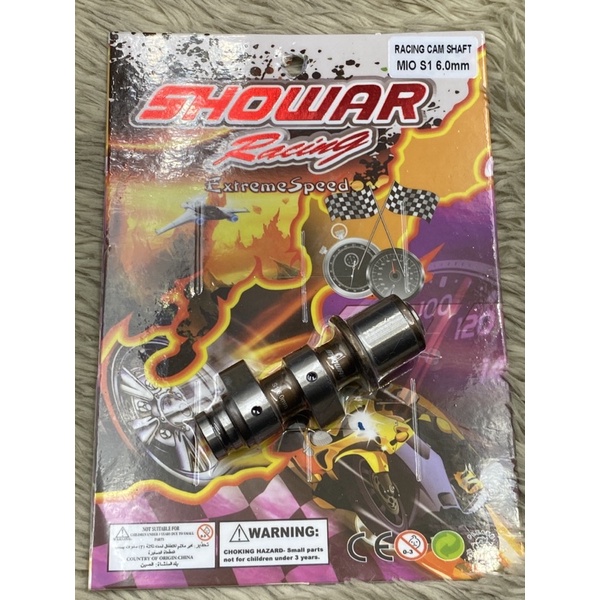 SHOWAR RACING CAMSHAFT MIO s1 6.0mm | Shopee Philippines